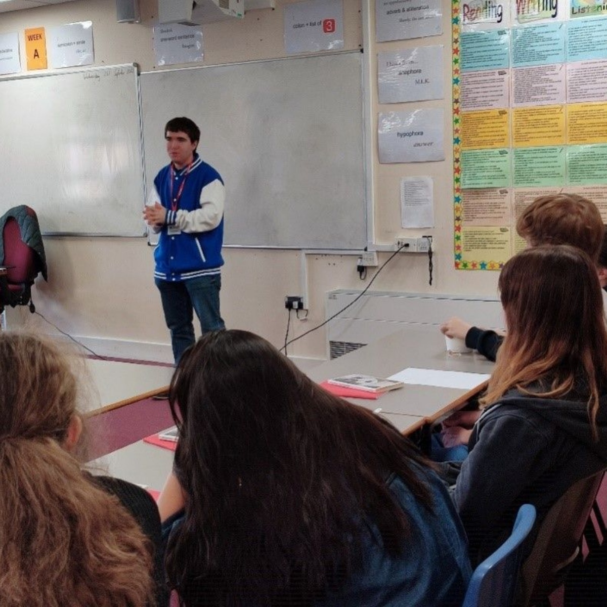 Sir Harry Smith Community College - Daniel Dipper Visit