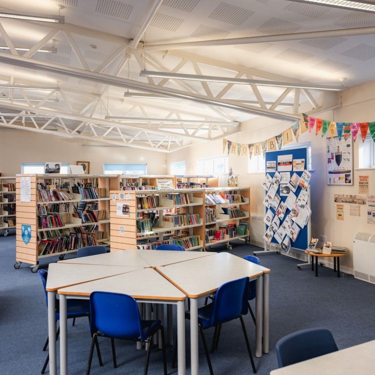 Sir Harry Smith Community College - Newly transformed library