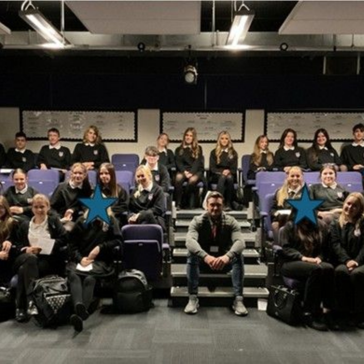 Sir Harry Smith Community College - Hollywood visits Drama students